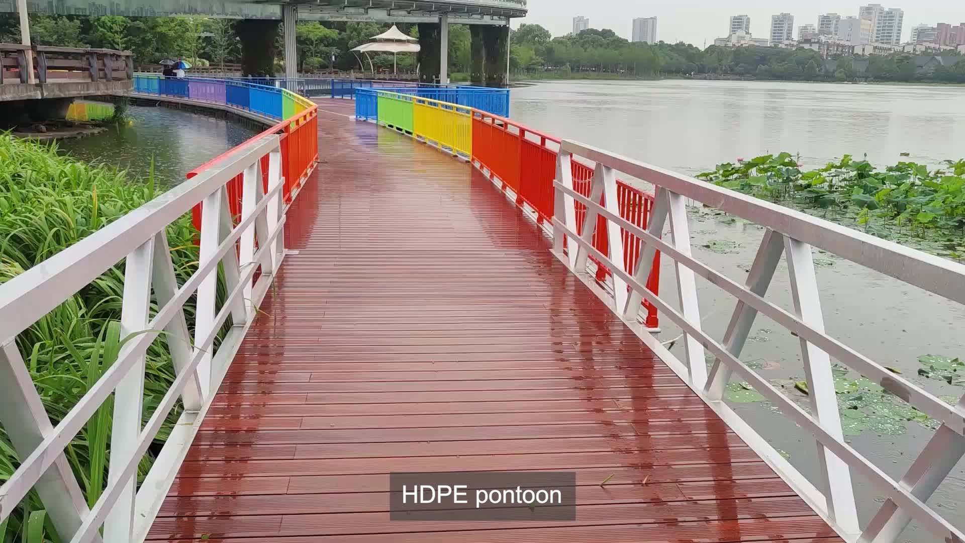 Quick-setup Modular Floating Jetty System: Durable Hdpe & Non-slip ...