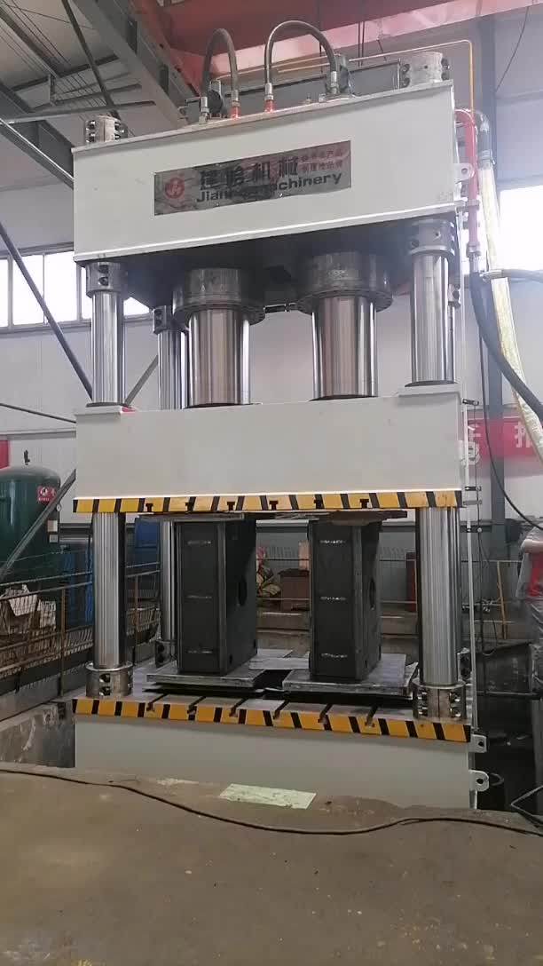 1000 Ton Four Column Hydraulic Press Machine For Automotive Products ...
