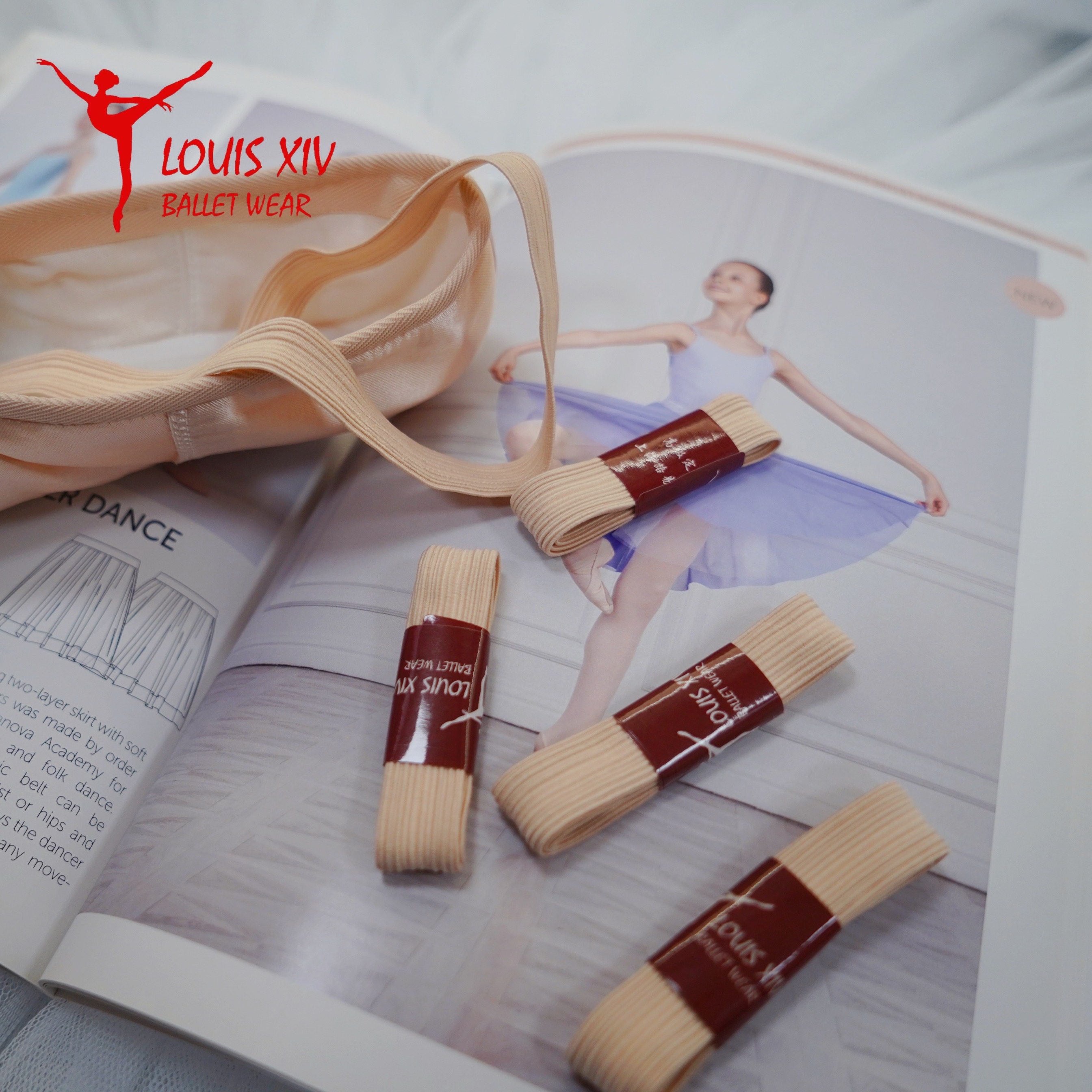Louis xiv ballet pointe shoe accessories: how 15mm elastic bands can ...