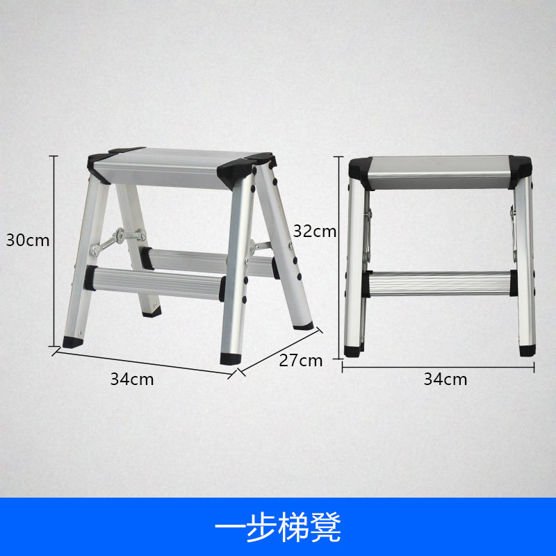 [USD 62.44] Ladder ladder gable ladder household multifunctional ...