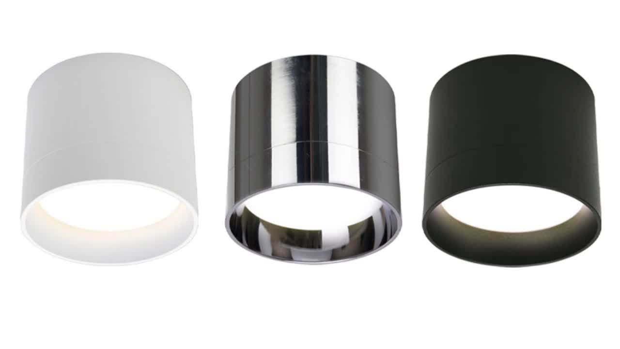 Gx53 Lamp Led Ceiling Light Downlight Spotlight Housing Surface Mounted ...