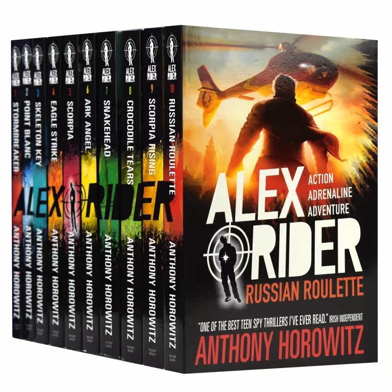 Alex Rider Collection，少年侦探007的魅力何在？深度解析与推荐-儿童读物原版书-淘宝好物网