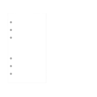 A6A5笔记本替芯 活页本内芯方格横线空白计划手账本替代本可拆卸