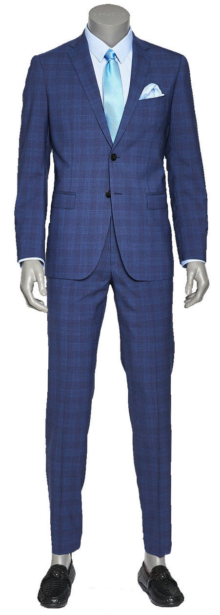 [USD 1211.96] ( Exquisite business)CANUDILO Kanodi Road Wool Suit Men ...