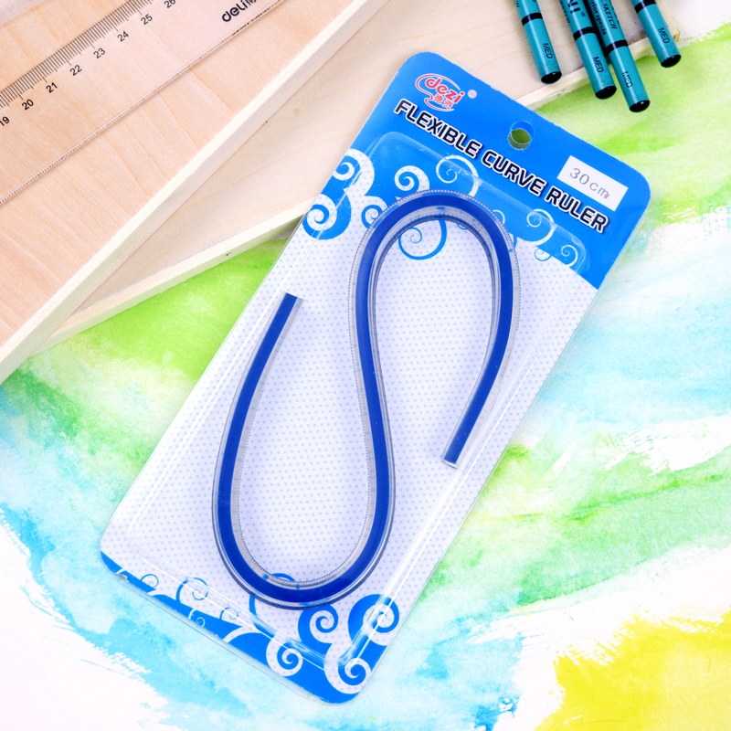 [USD 6.26] Soft Ruler Snake Ruler 30cm Arbitrary Curve Ruler 50cm Snake ...