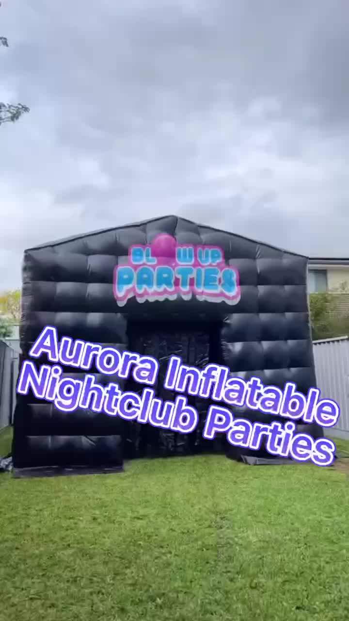 Outdoor Party Use Disco Inflatable Nightclub Tent Nightclub Inflatable ...