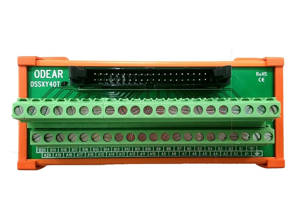 O-DEAR DSSXY40T I/O省配线模组 欧式接线模组 工业省配线元件