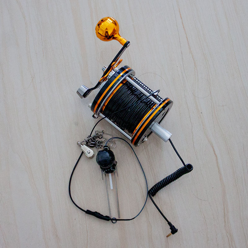 Mingyang drum visual anchor fishing rod hd display fish finder night ...