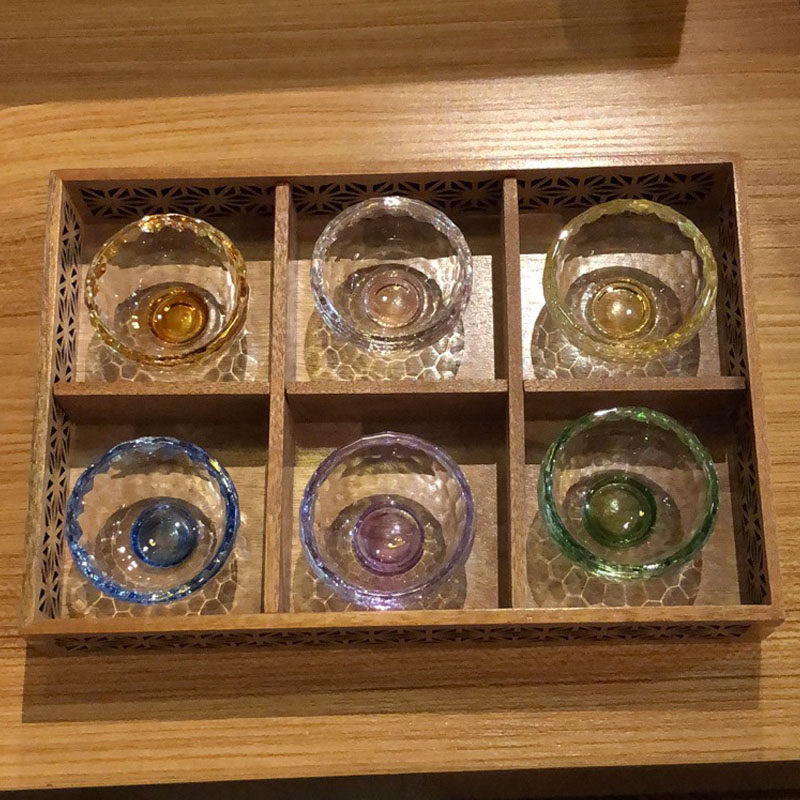 Free shipping on orders of two or more! japanese-style colorful glass ...