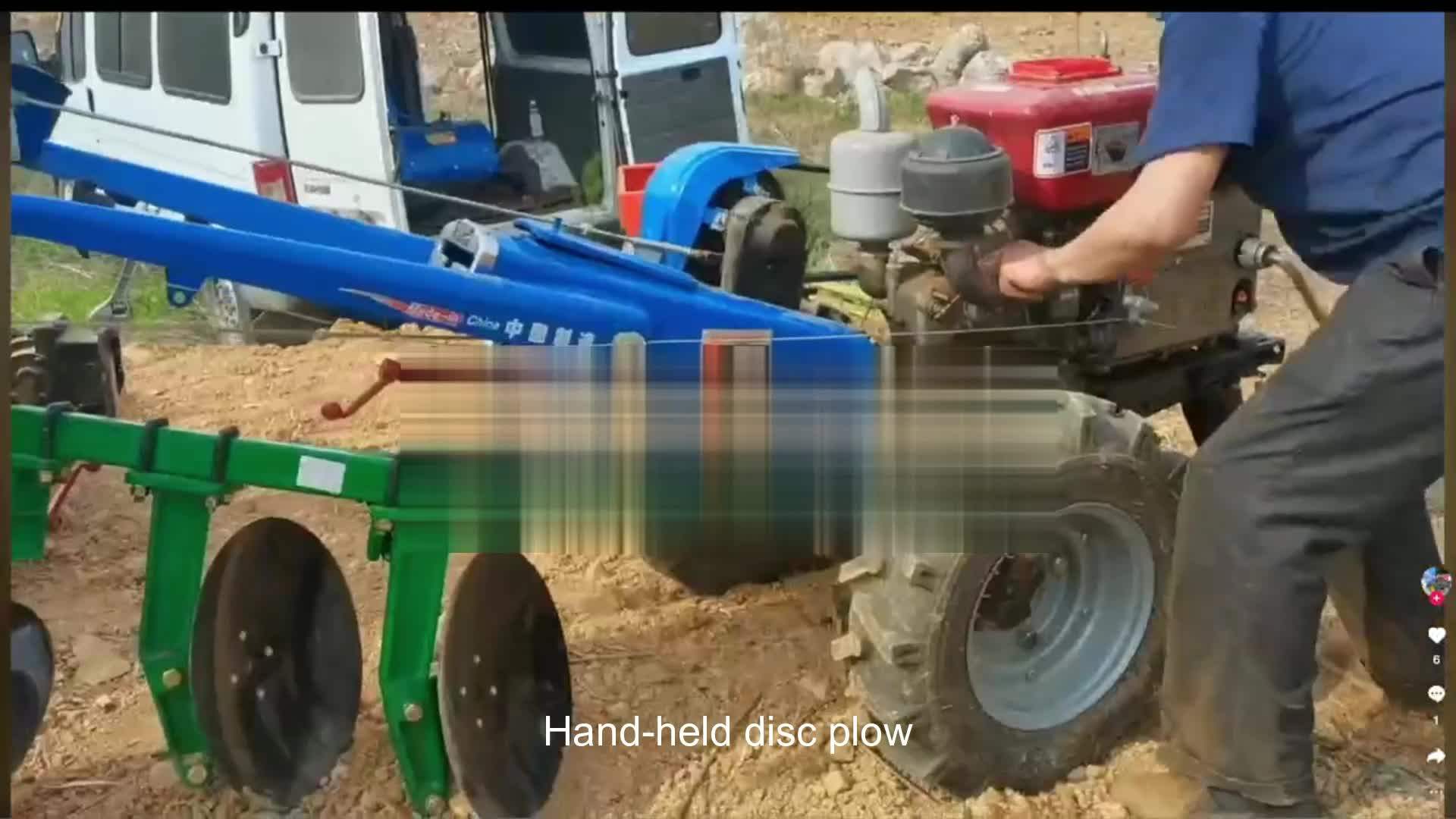 Small Tractor Disc Plow Farm Tractors Implements Tiller Cultivator Disc ...