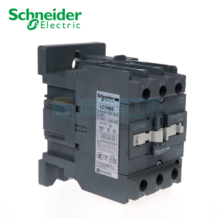 The new Schneider AC contactor LC1N65 replaces LC1E65 LC1N65M5N F5NQ5NB5N