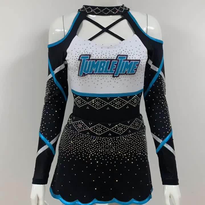 New Fashion Cheer Leading Uniform Custom Sublimated Cheer Practice ...