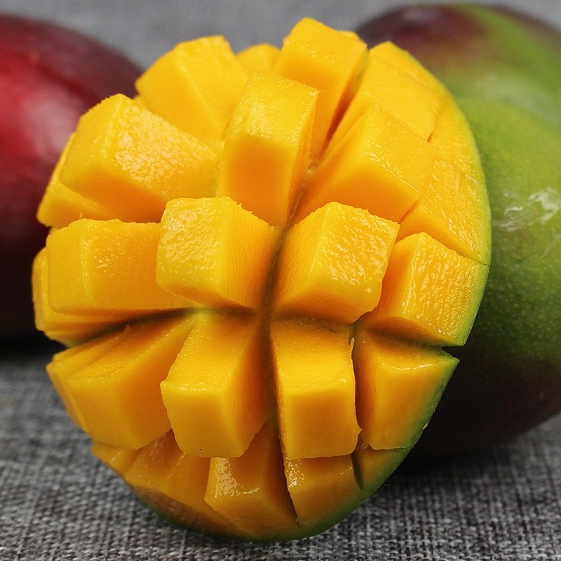 Panzhihua Kate mango Fresh 10kg Sichuan green mango whole box of ...
