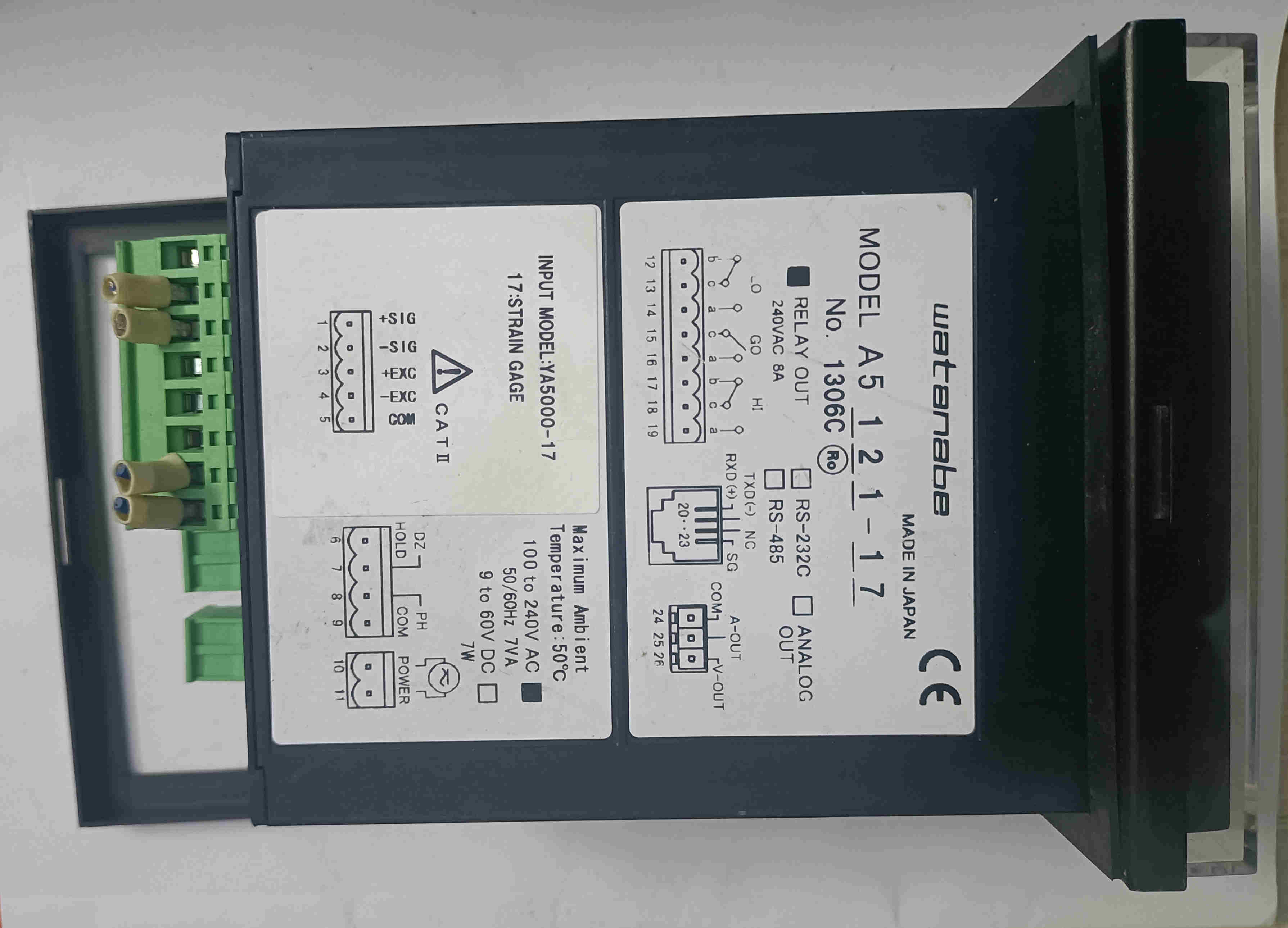 原装 ASAHI KEIKI旭计器 A5121-17 RELAY OUT YA5000-17 100-240V - 〓器材友情交换〓 - 矿石 ...