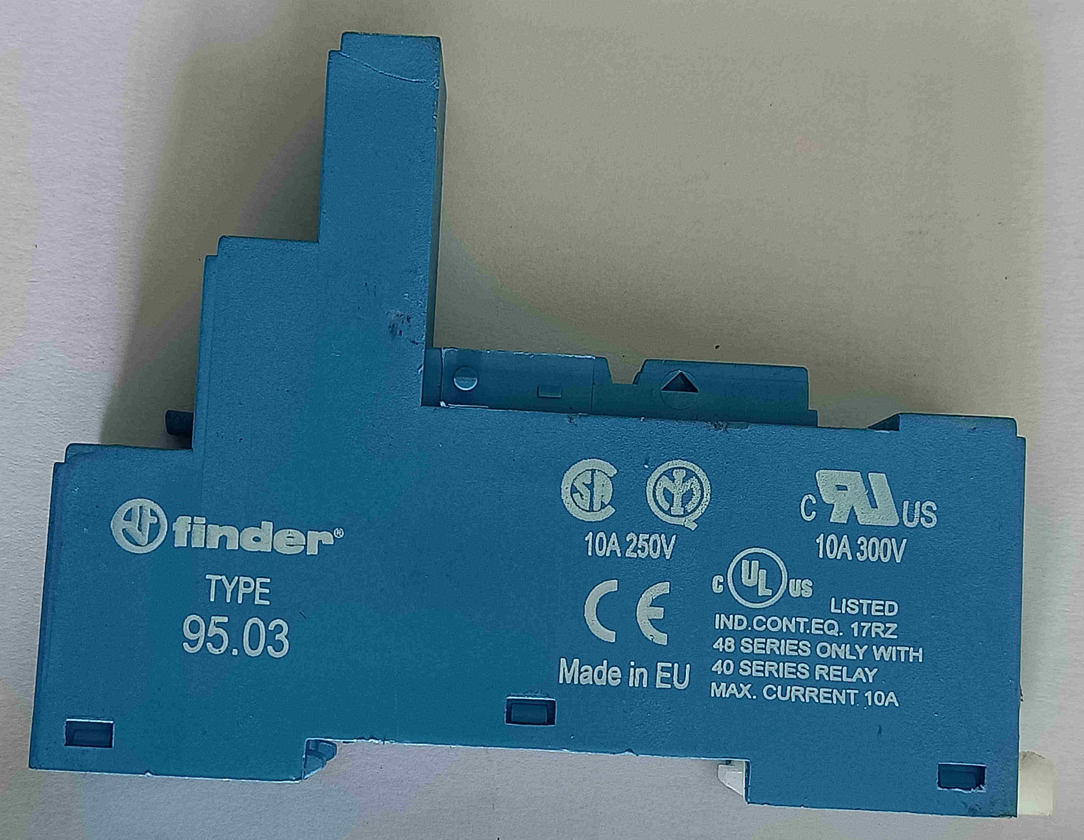 原装进口 type 95.03 95.03.SPA 芬德Finder继电器座 现货特价10元 - 〓器材友情交换〓 - 矿石收音机论坛 ...