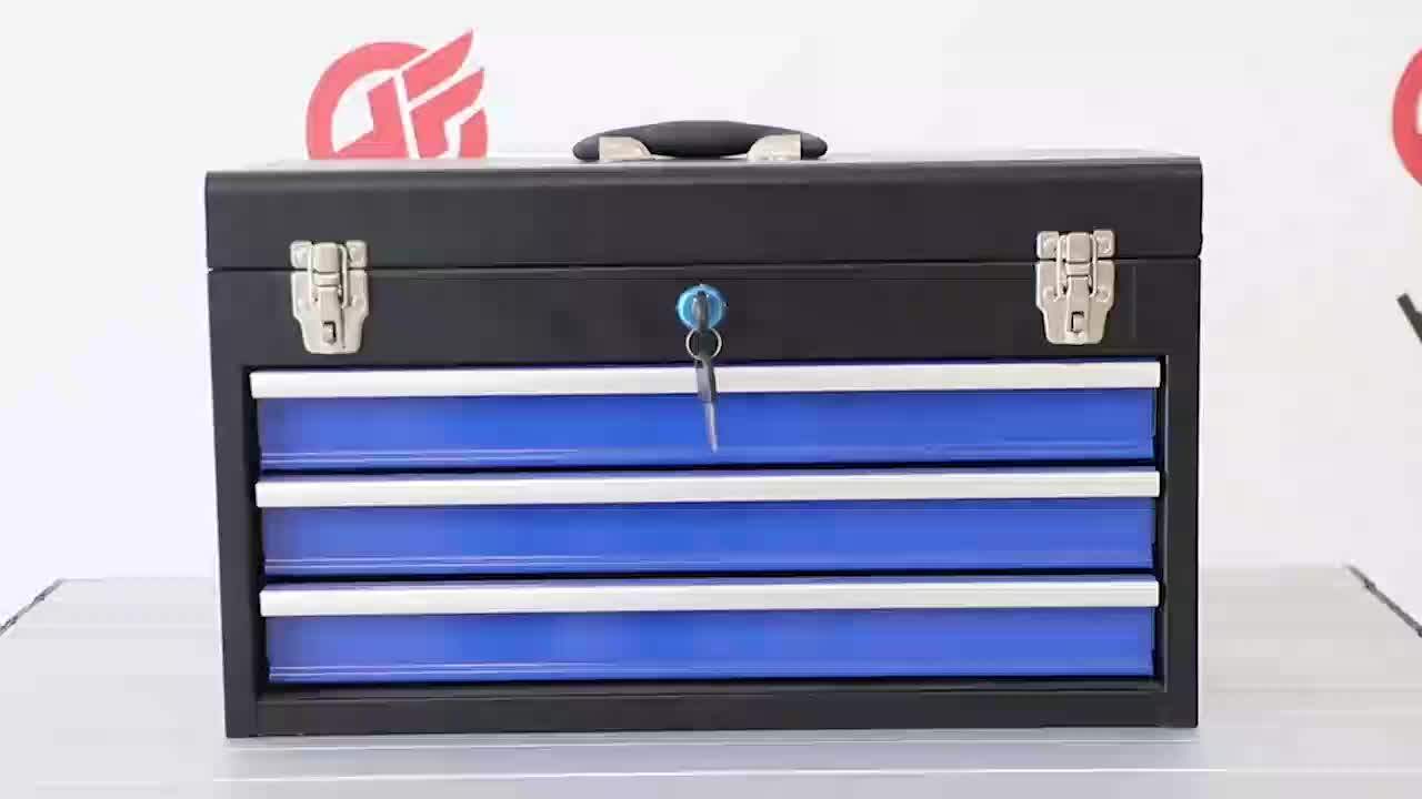 3 Drawer Mini Metal Tool Box With 105pcs Tools - Buy Tool Box,Metal ...