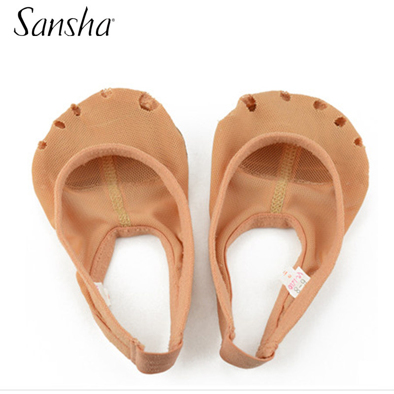 French sansha soft bottom dance shoes: modern/belly dance foot ...