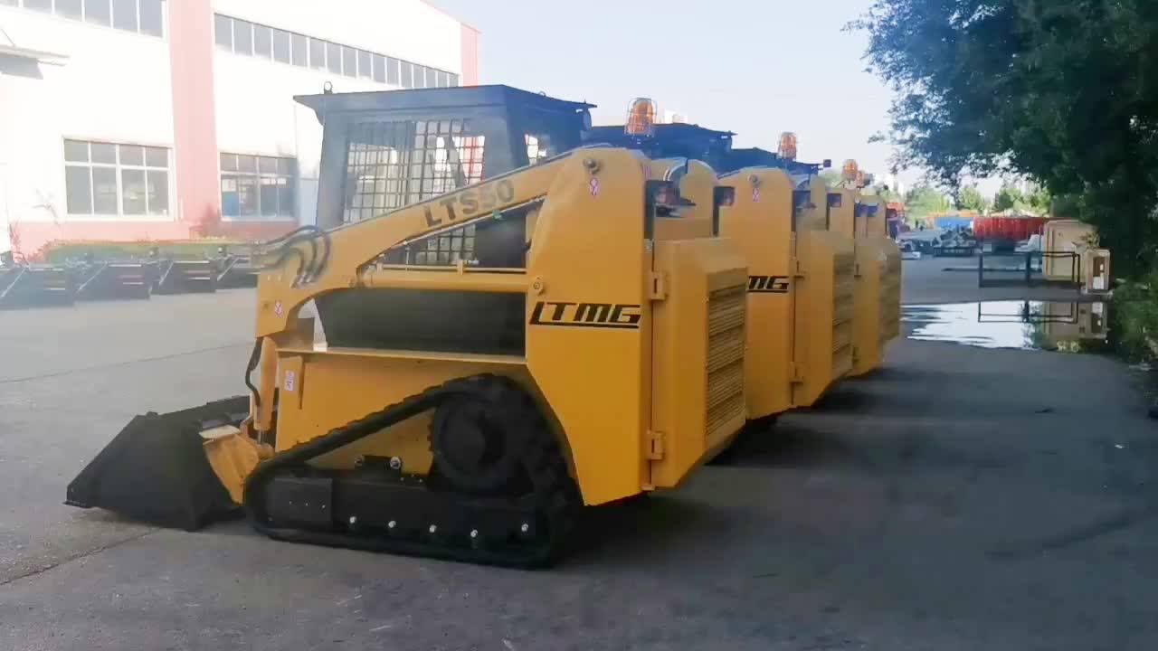 Ltmg Lts50 Lts65 Mini Skid Steer Loader Track Small Site Operation ...