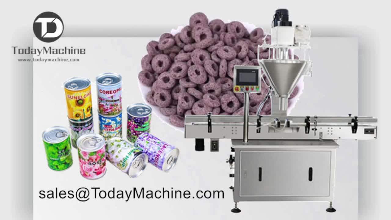 Automatic Can Bottle Jar Chocolate Cocoa Powder Filling Machine - Buy ...