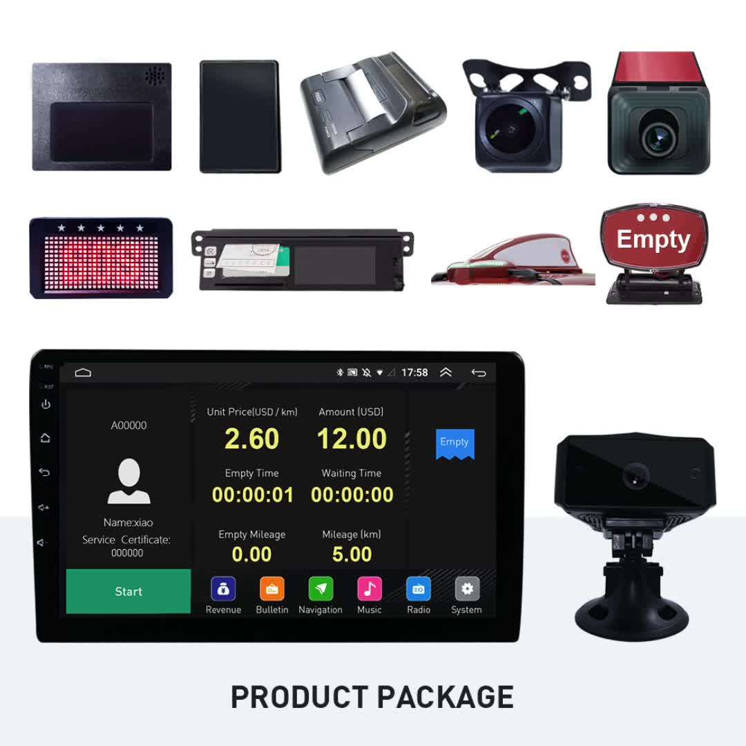 Iokone Octa Core Fleet Management System Taxi Meter Taximeter With ...