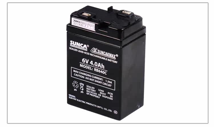 SUNCA Xinjia 645C replaces RB640C emergency light charging battery ...