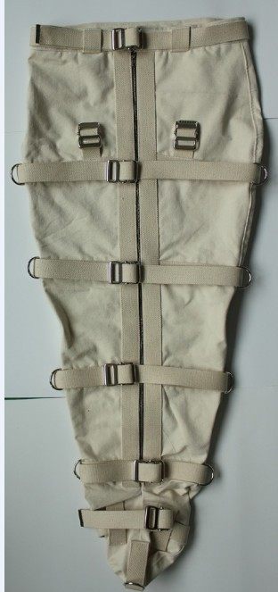 Heavy professional canvas restraint clothing restraint clothing safety ...