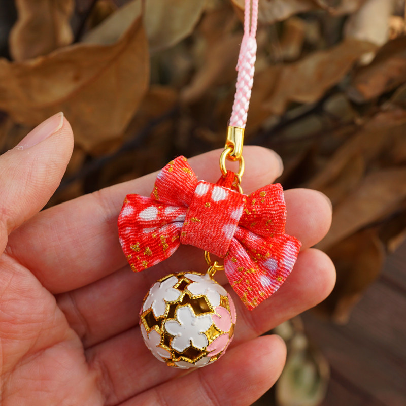 [USD 23.96] Japanese Kiyomizu Temple Sakura Bell Pink Sakura Bell ...