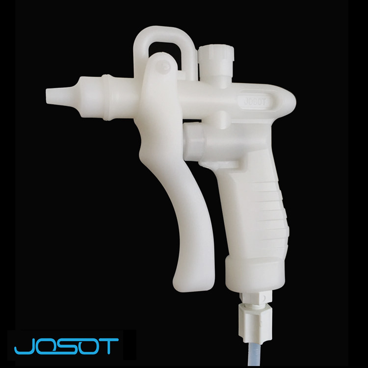JOSOT JHG-2 white PP water gun with 1 4 PFA white transparent spring ...