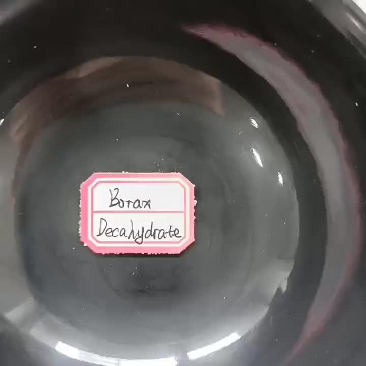 Borax Decahydrate,Purity 95% Borax Na2b4o7.10h2o,White Crystal Cas 1303 ...