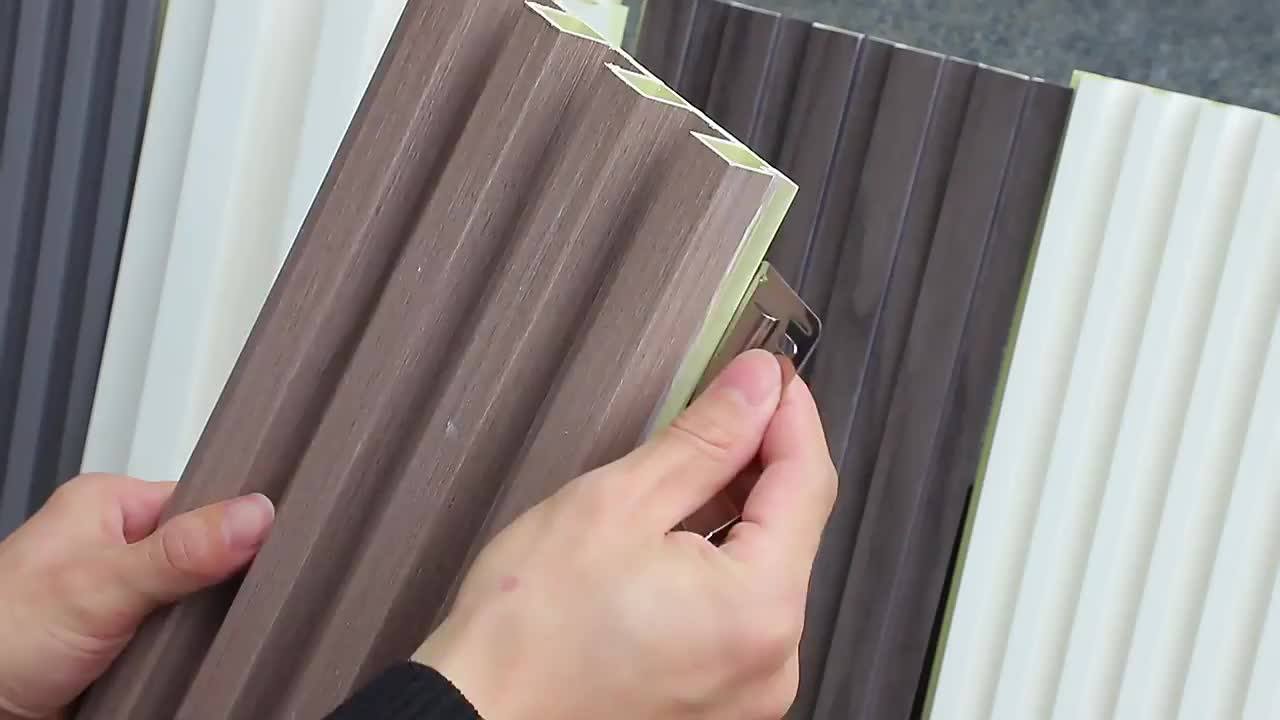 Wall Cladding Wpc Wall Panel Clip Install Connected Accessories Buckles ...