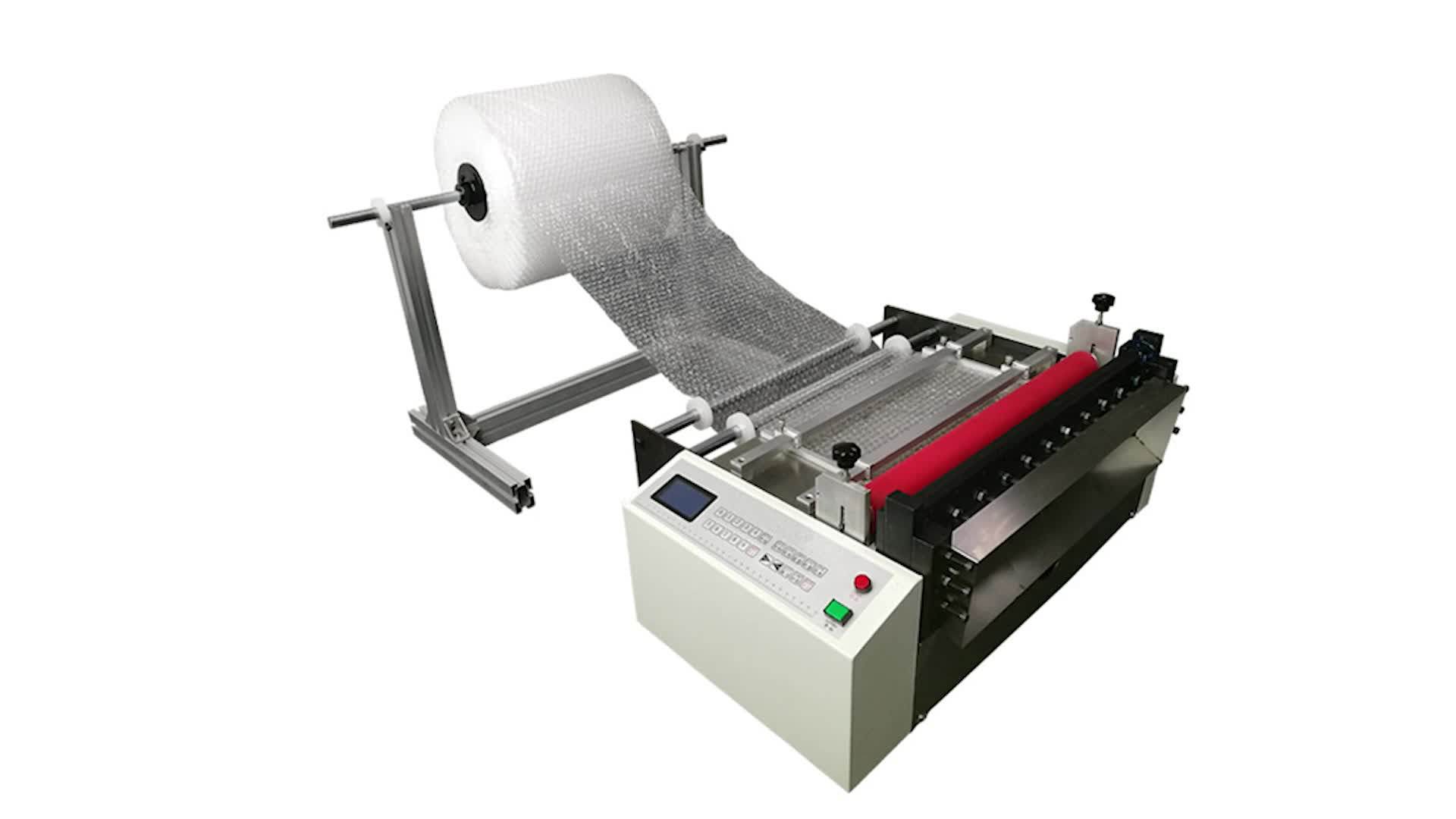 Sg-yhd-500 Automatic Roll To Sheet Cutting Machine 400mm Pvc Paper Film ...