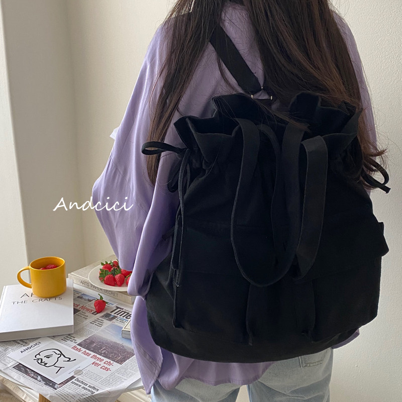 ANDCICI@black tooling wind beam mouth large capacity single shoulder ...