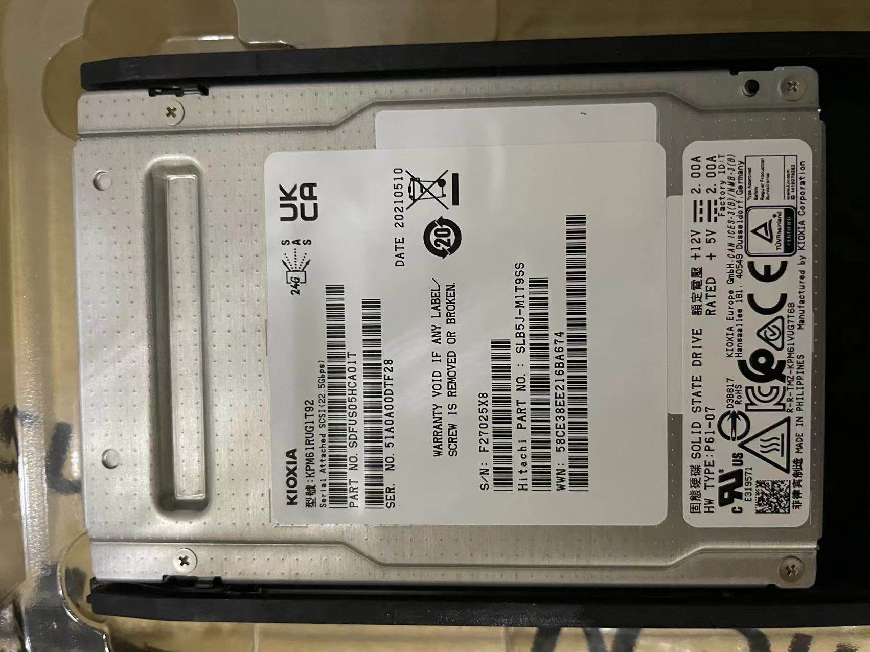 [USD 2803.04] HDS VSP G130 G350 G370 G700 Storage 5563931-A 19T 19TB ...