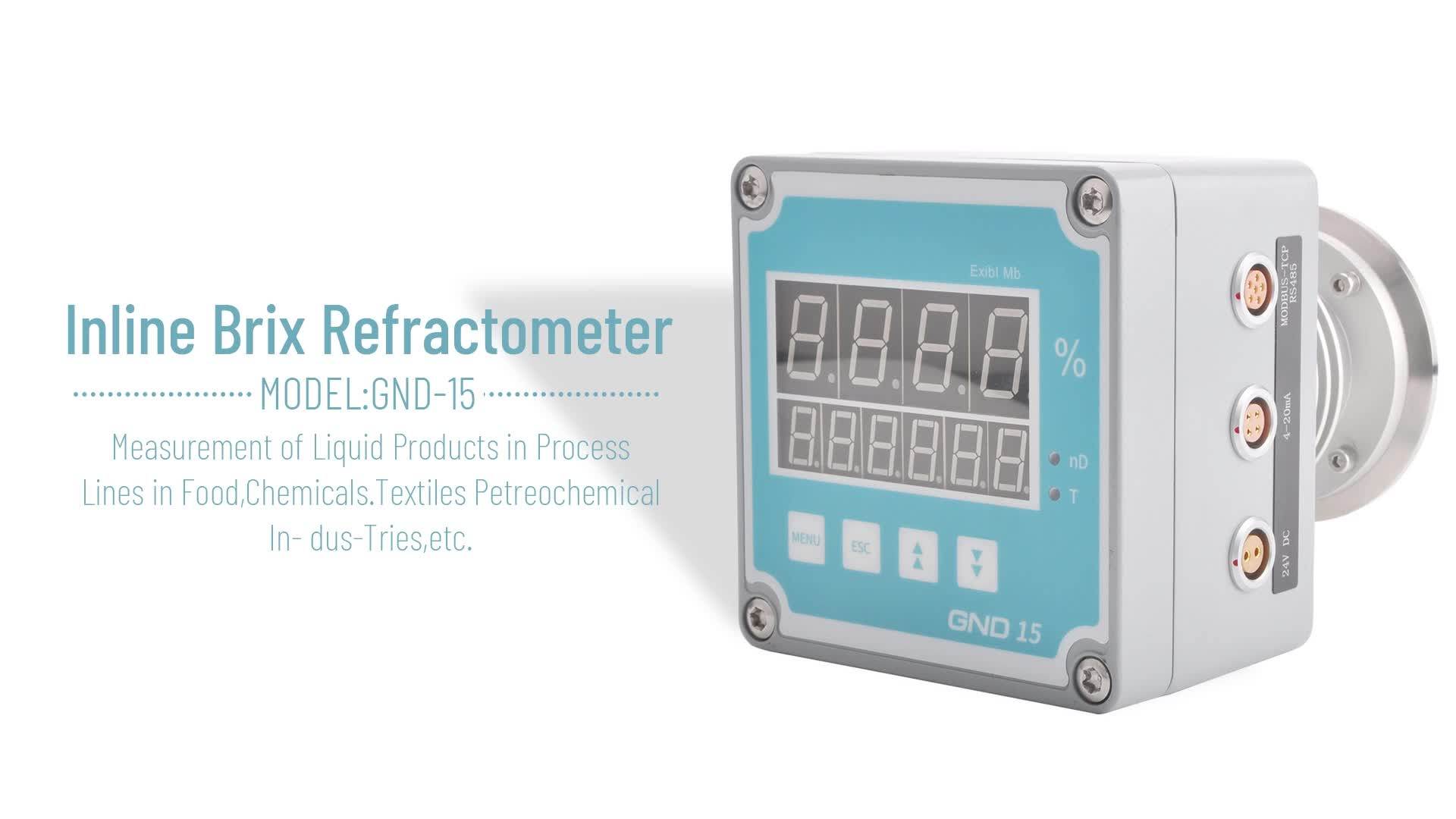 Industrial Salinity Digital In-line Concentration Monitor High Accuracy ...