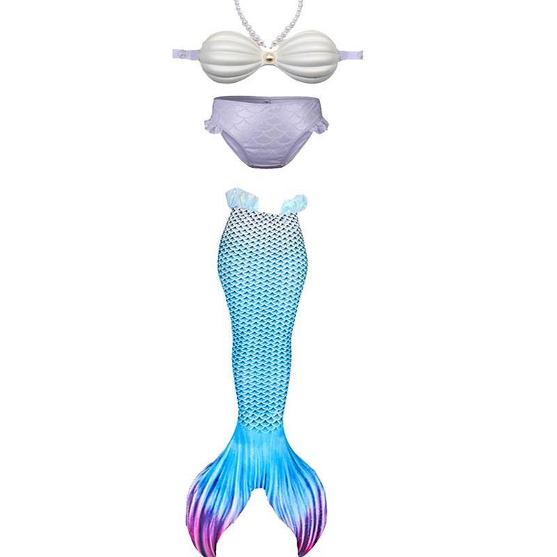 (High-end)MERMAID MERMAID TAIL FISH TAIL PRINCESS SKIRT SWIMSUIT girl ...