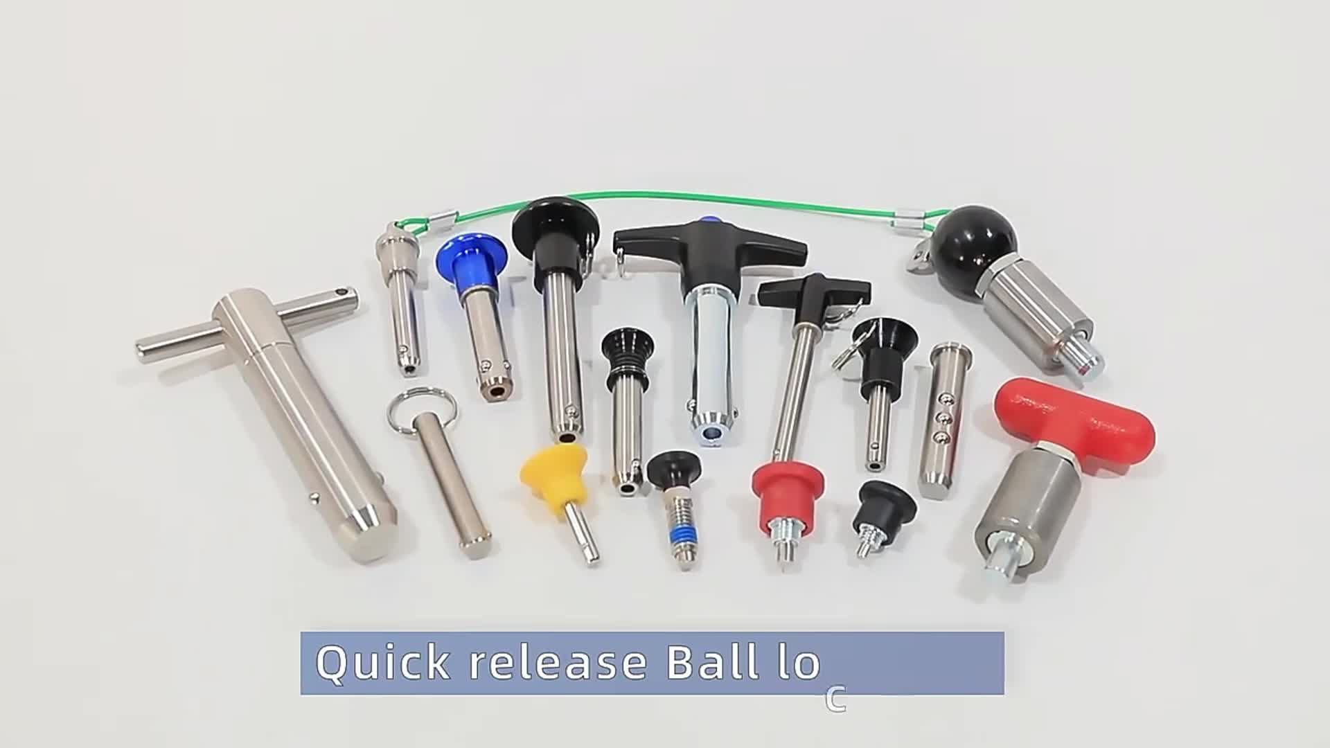 M5 M6 M8stainless Steel Line Array Push Button Handle Self Locking ...