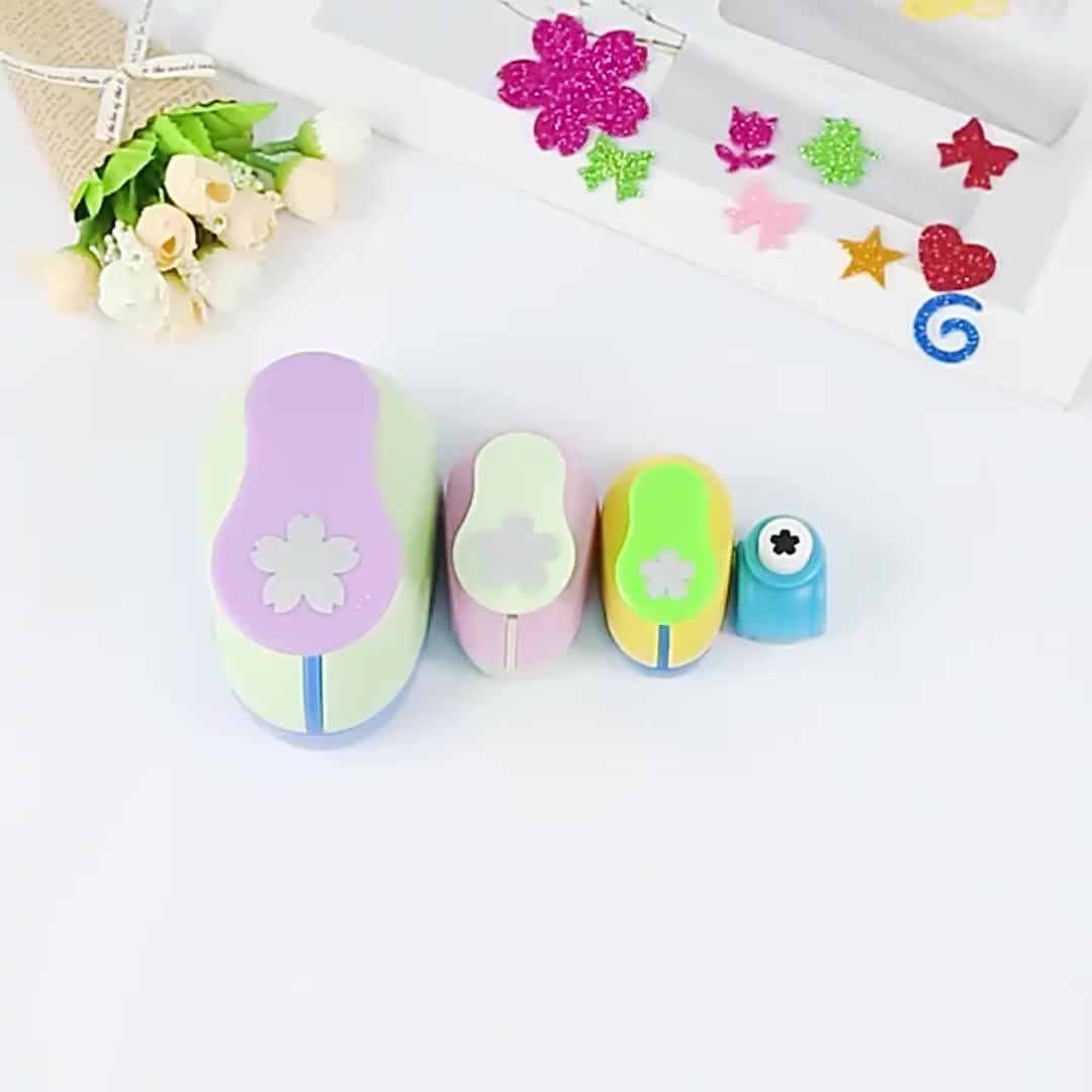 Cute Pattern Mini Hole Puncher Kids Handmade Diy Embossing Device Paper ...