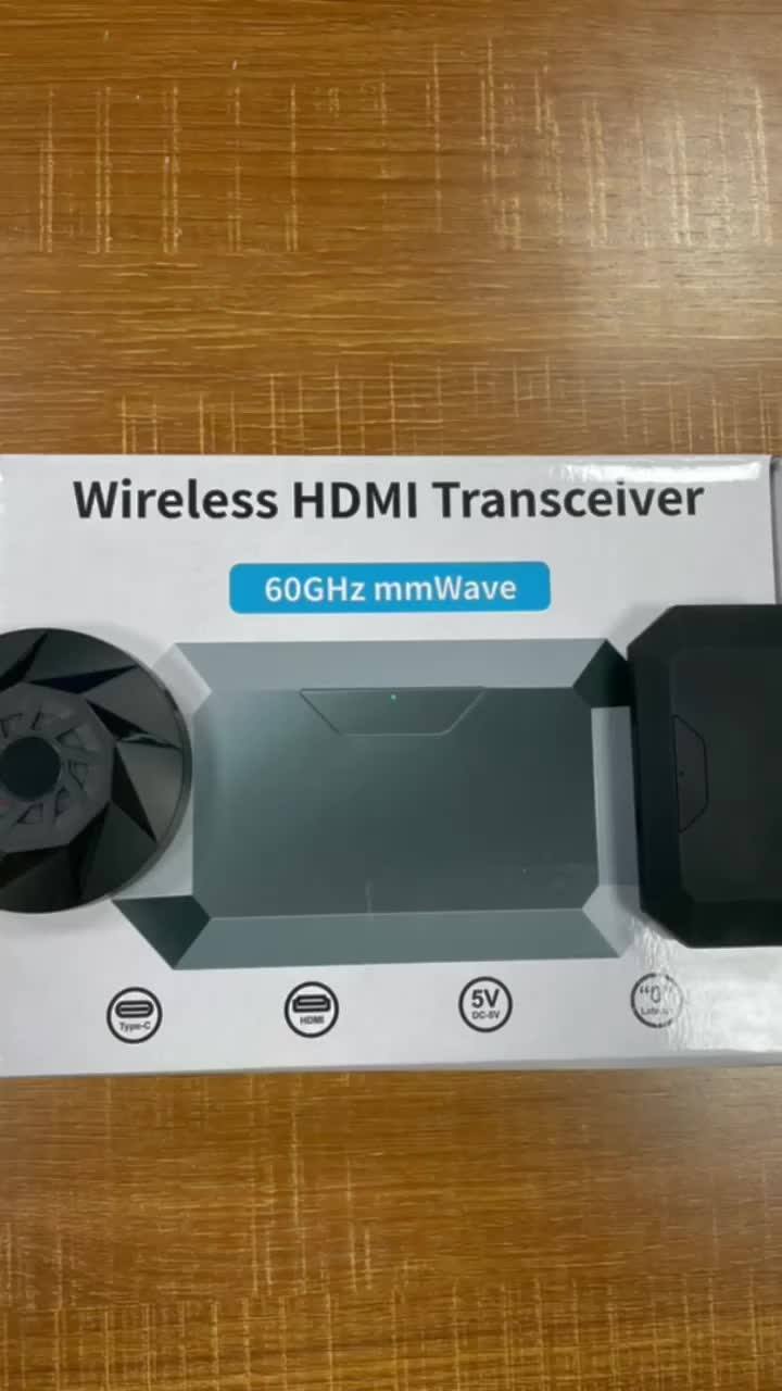 Portable Type C 60ghz Wave Technology Hdmi Tx Rx Kit 25m Support 1080p ...