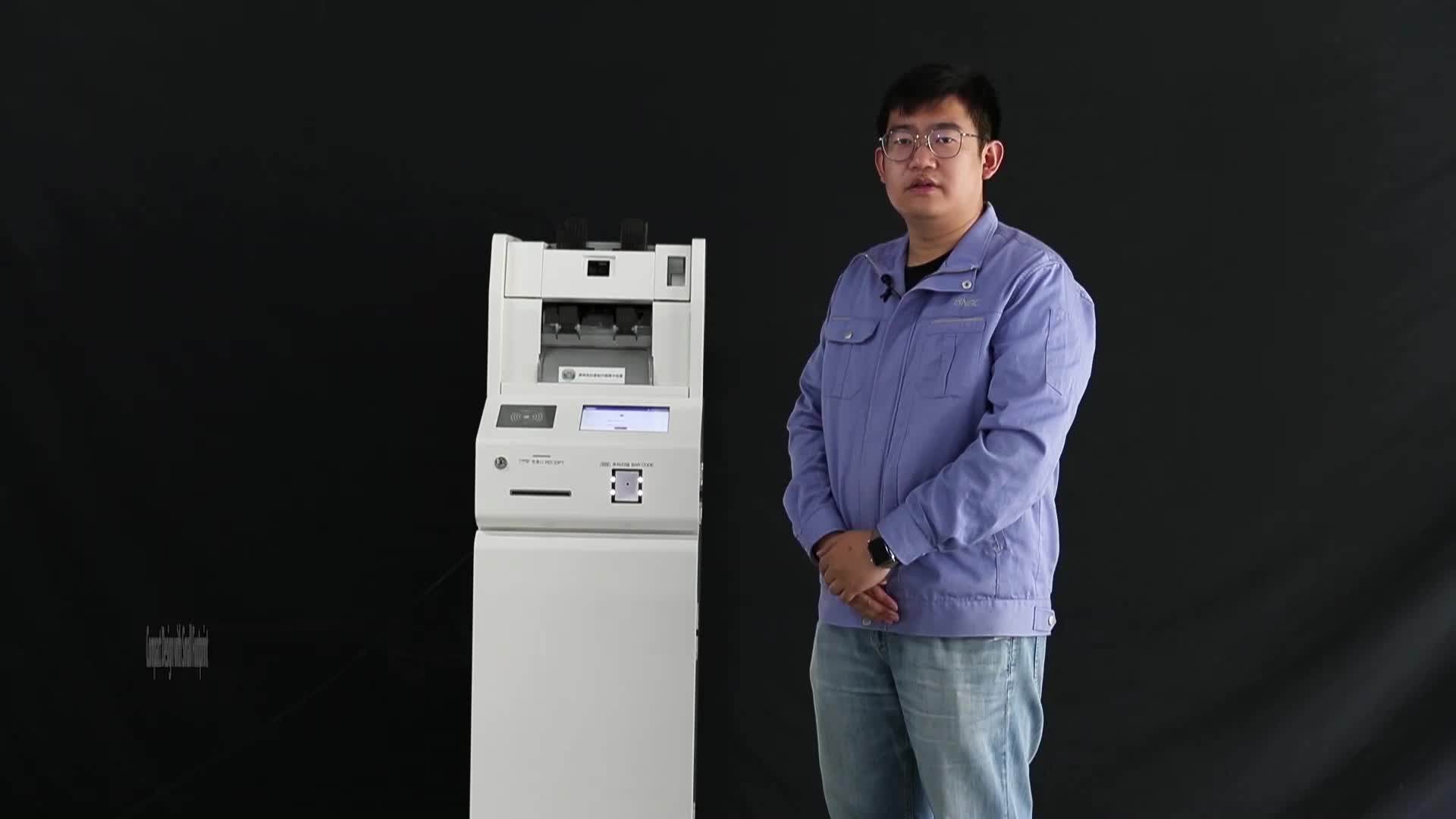 Snbc Batm-n2200 Cdm Mesin Deposit Uang Kertas Otomatis Mesin Deposit ...