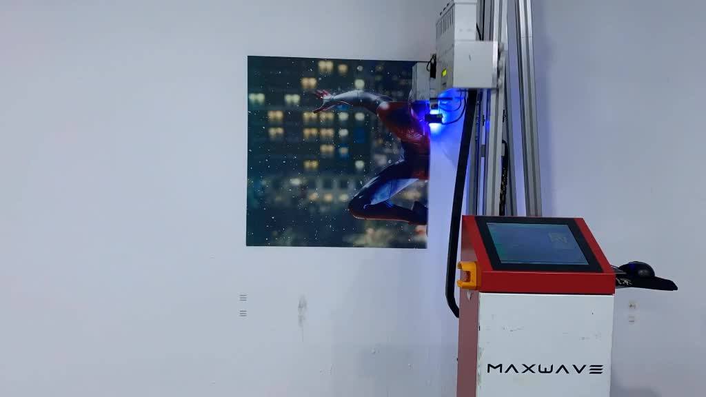 Maxwave Vertical Ink Wall Printer For Printing Pictures On Concrete ...
