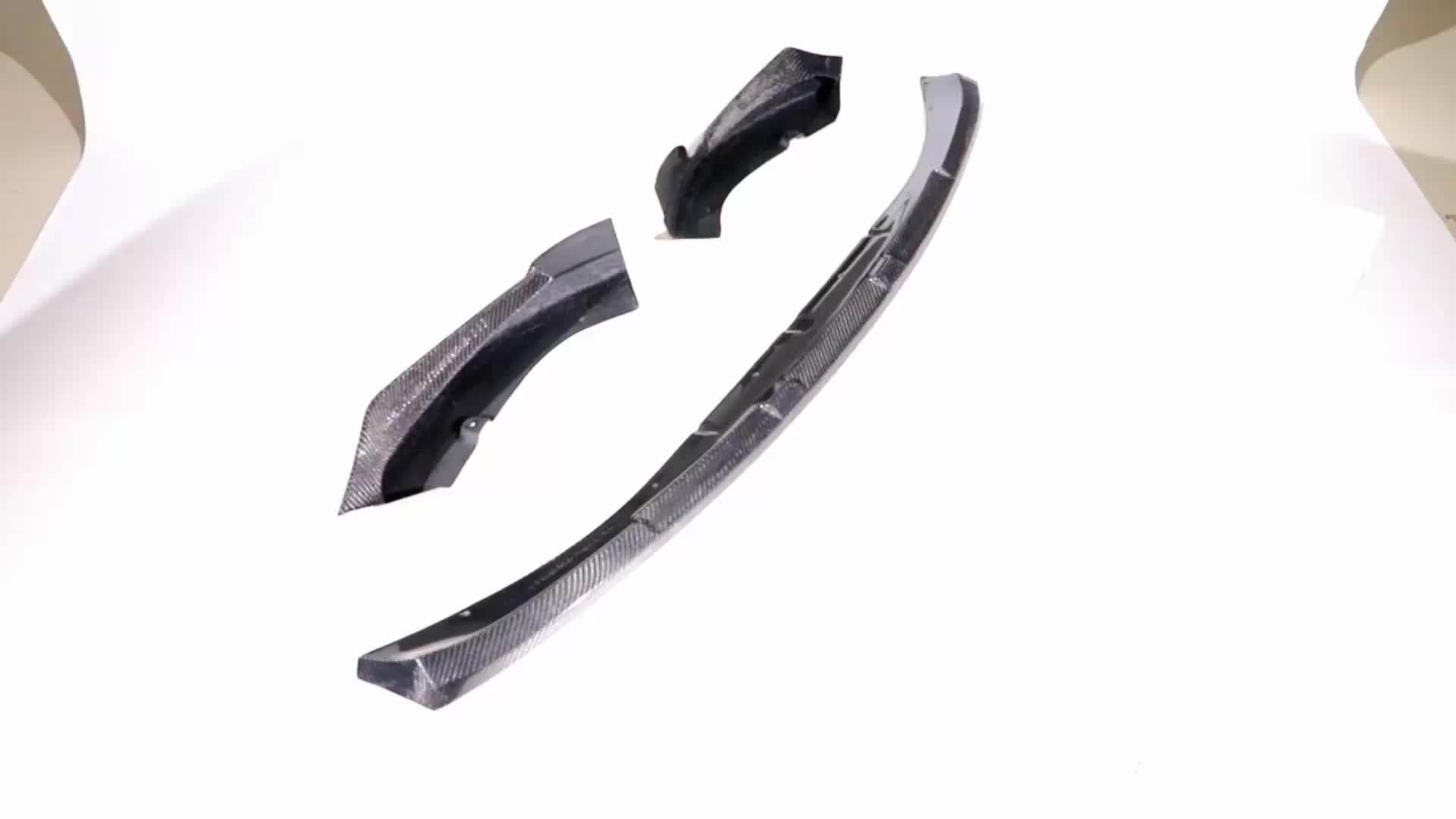 Carbon Fiber G82 M4 Front Bumper Lip For Bmw G80 M3 G83 M4 Competition ...