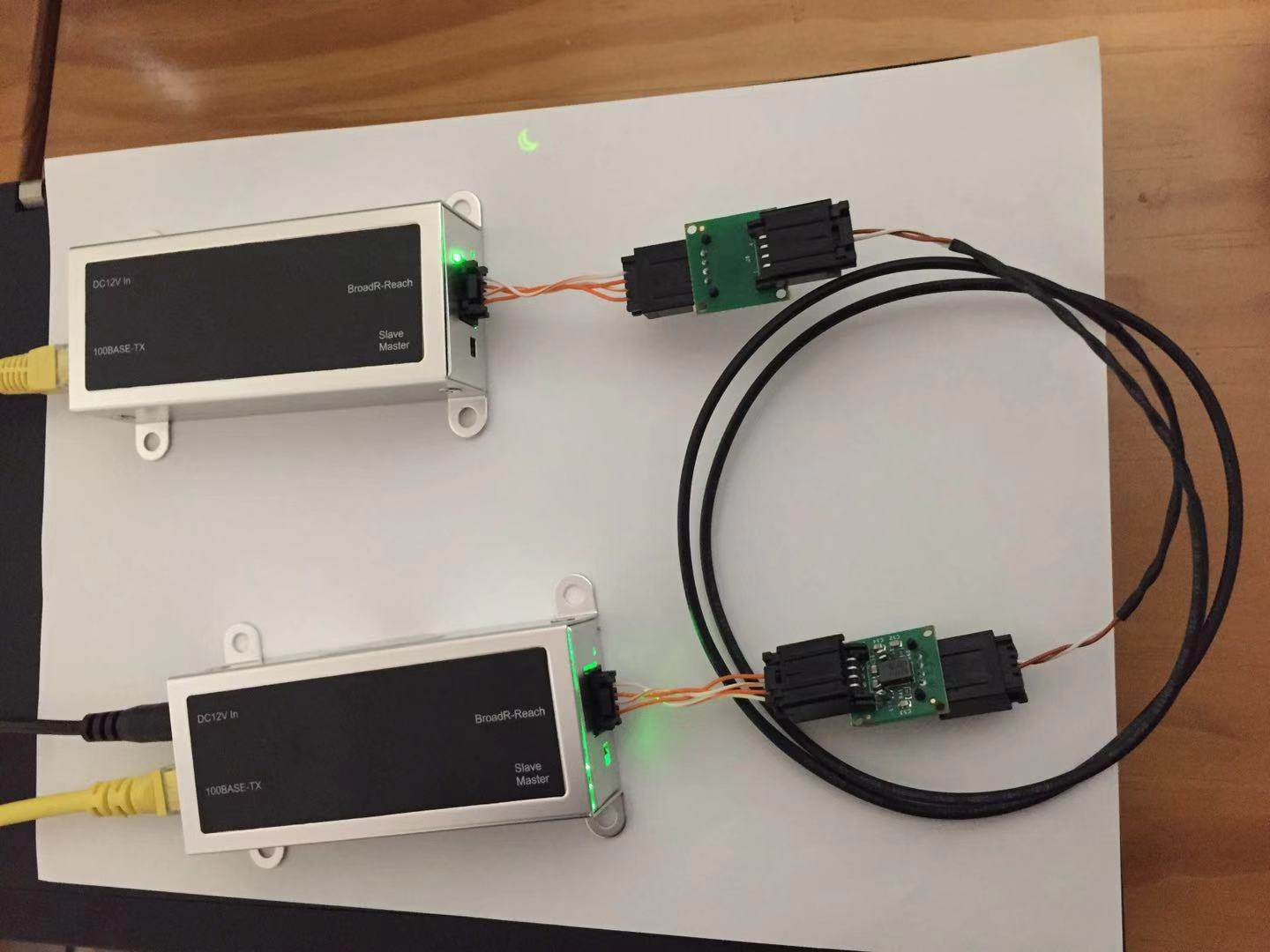 博通BCM89811 BroadR-Reach車載乙太網(100Base-T1)轉換板