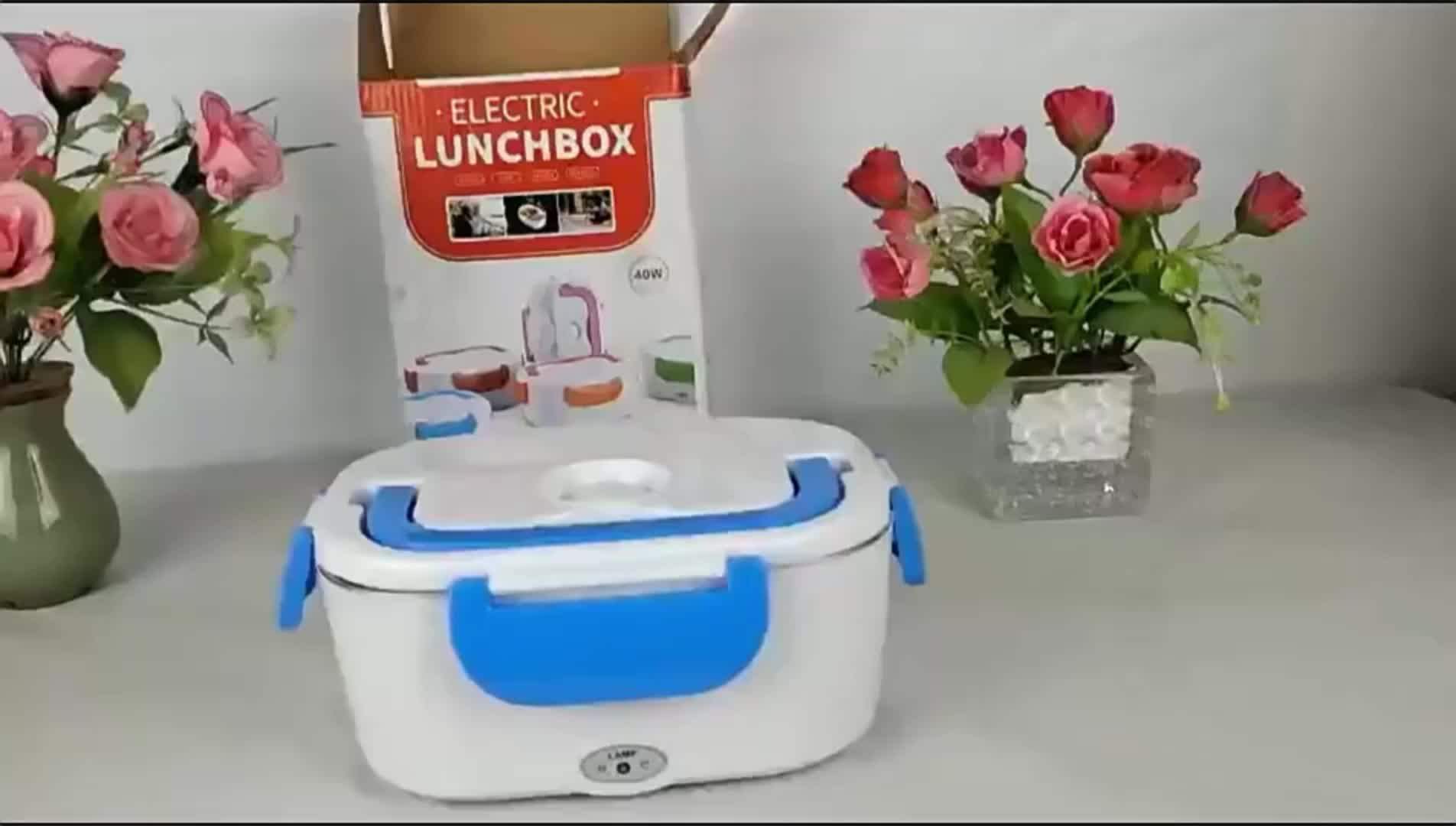 New Arrival Electric Lunch Box Food Heated Plastic Stainless Steel For ...