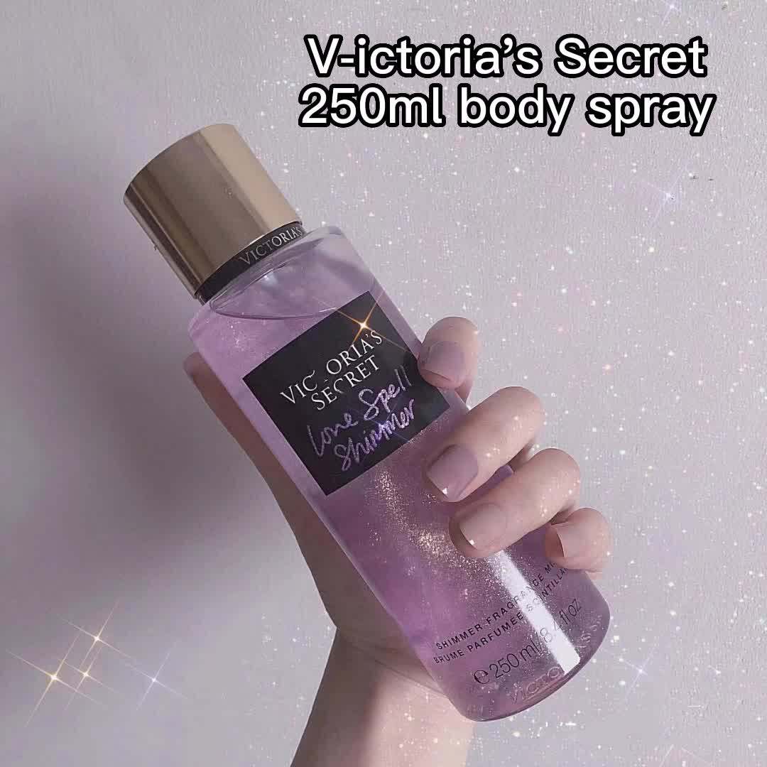 Wholesale 250ml Victoria Perfume Body Glitter Fragrance Spray Long ...