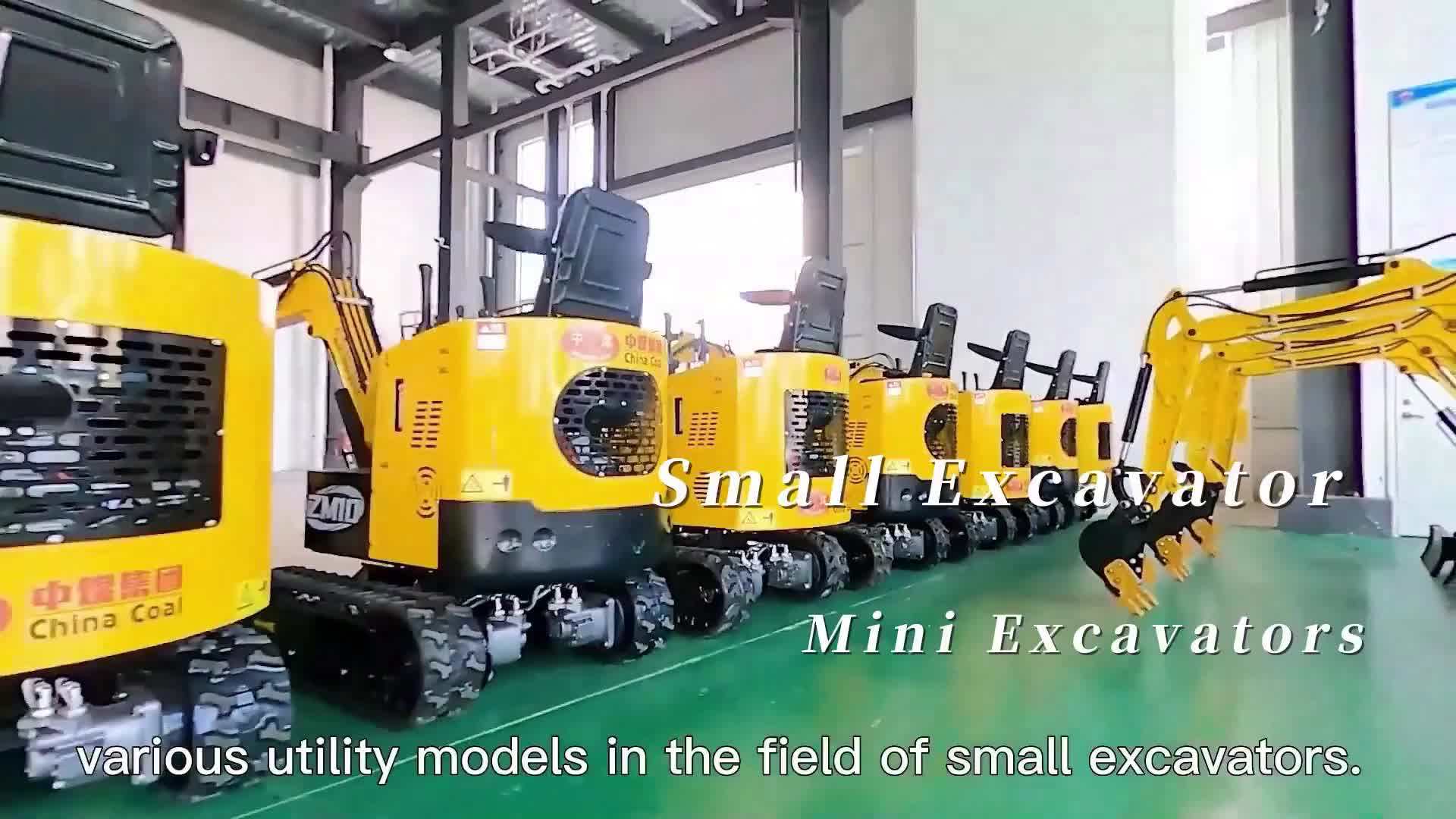 Garden Digging Trenches Agricultural Mini Digger 2.5ton Orchard ...