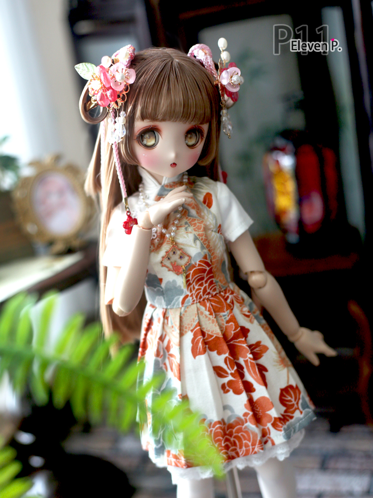 代購代標第一品牌－樂淘letao－【ELEVEN.P】MDD S|L胸少女用お洋服*チャイナドレス*