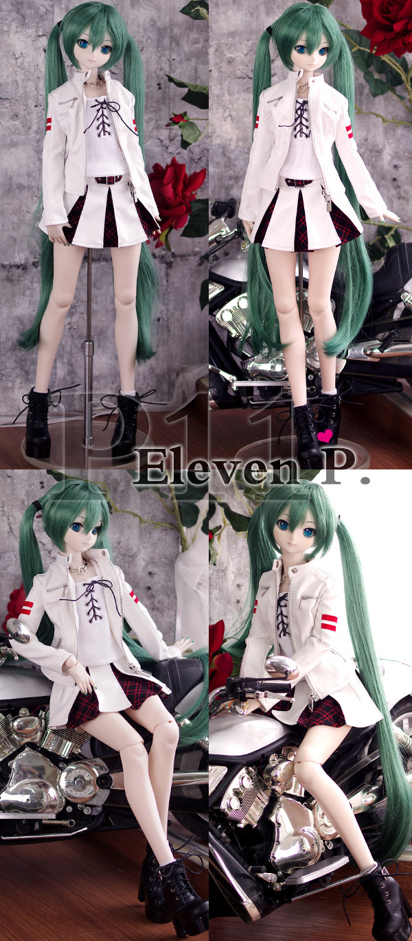 代購代標第一品牌－樂淘letao－【ELEVEN.P】DD SS|S|M||L|DY胸少女用お洋服*Motorcycle Girl B*