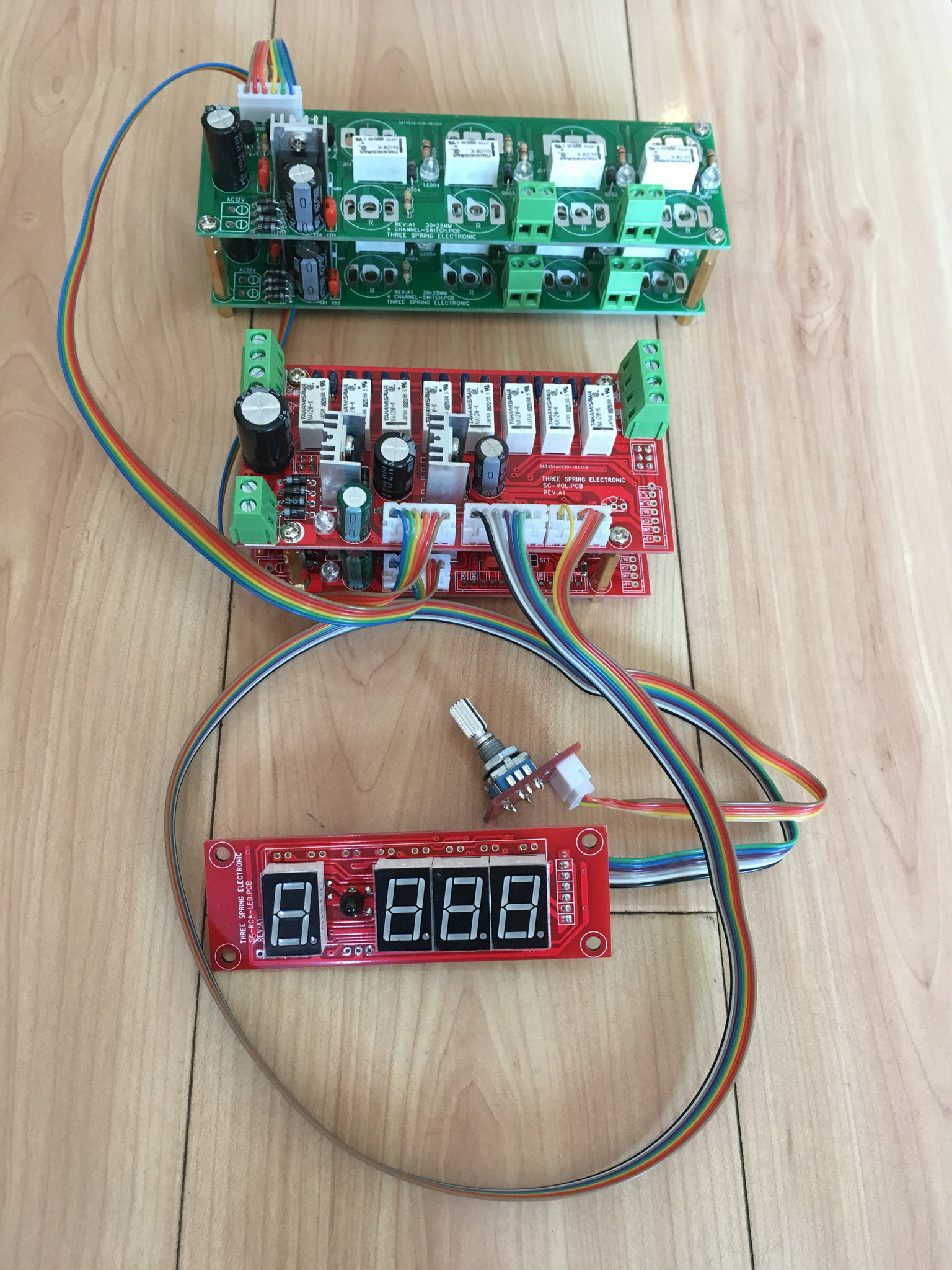 Lusya Relay volume board Balanced volume controller with Remote volume ...