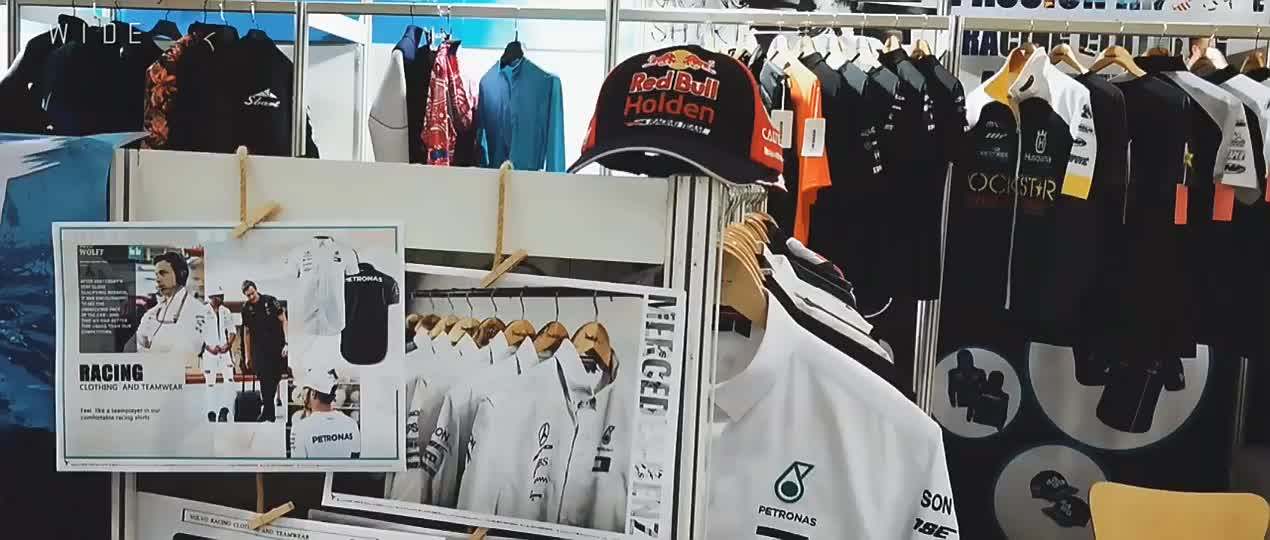 Oem Custom Wholesale New Design Quick Dry Breathable Grey Sports F1 Car ...