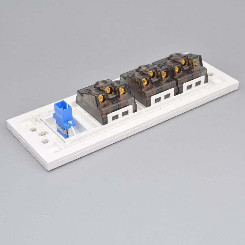 [USD 12.18] Type 118 4-position fiber optic with 5-hole outlet SC ...